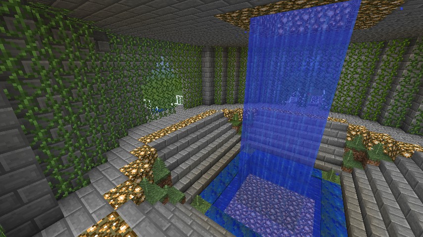 Hanging tower gardens of Azcraftia Minecraft Map