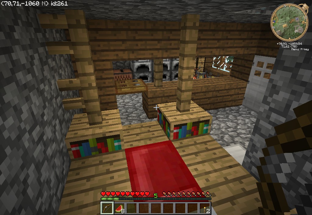 My little server-house Minecraft Map