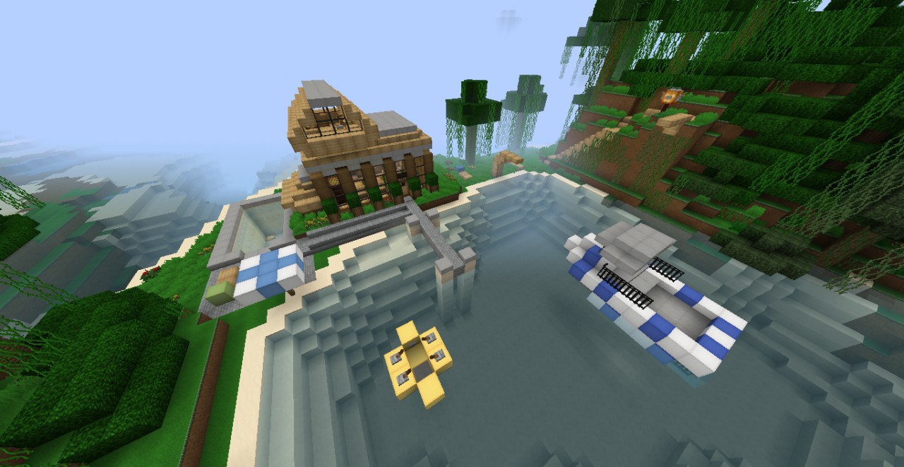 Modern Summer Resort Minecraft Map