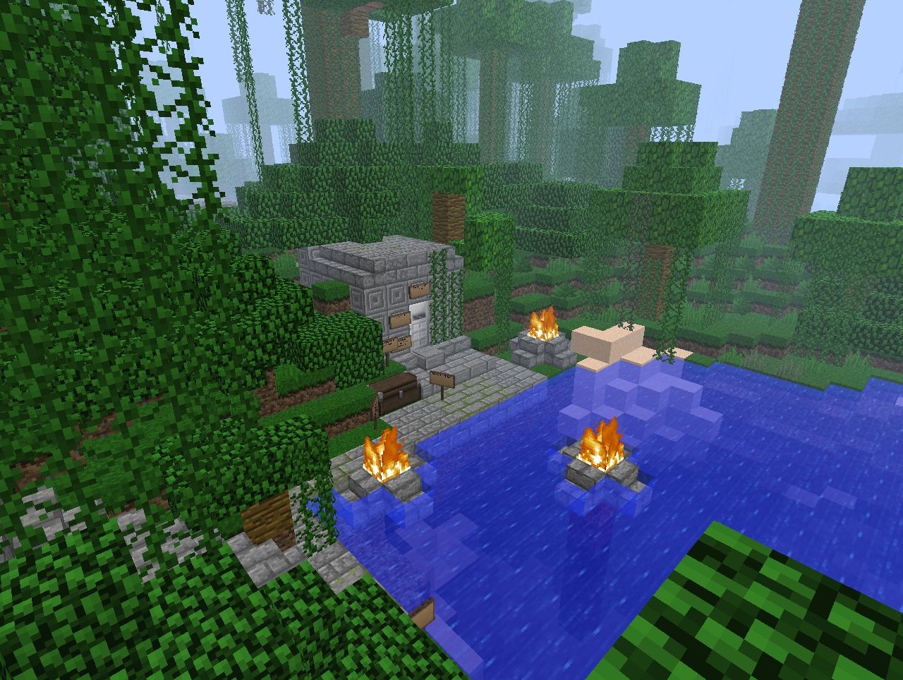 Herobrine's Adventure! Minecraft Map