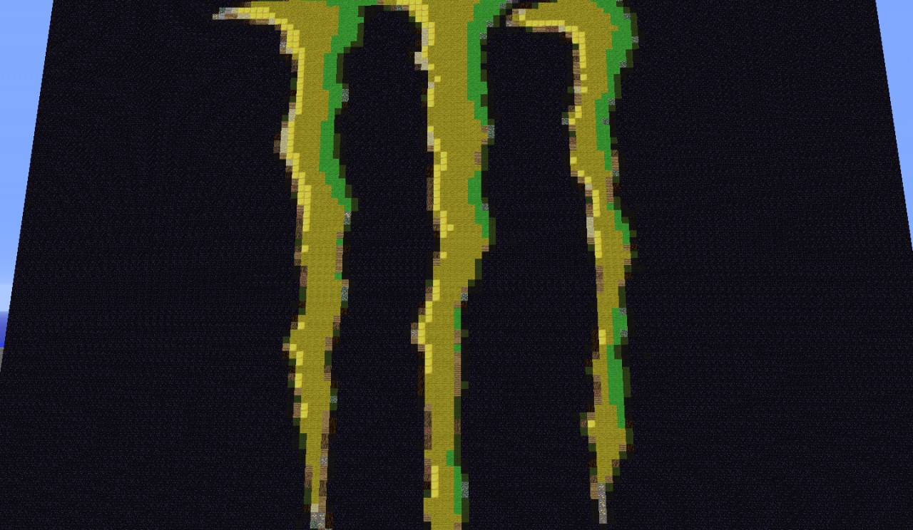 Monster energy drink Minecraft Map