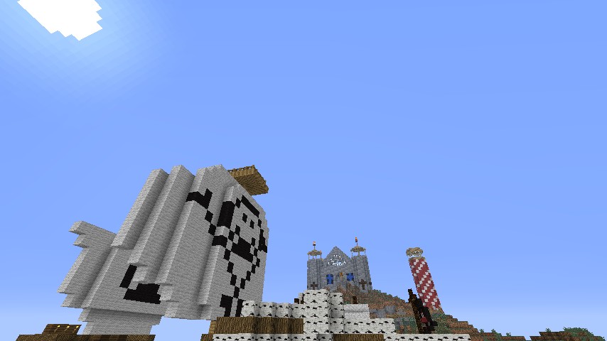 Island Castle (casa de nick ) Minecraft Map