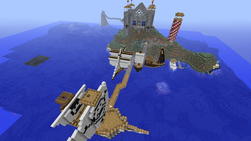 Island Castle (casa de nick ) Minecraft Map