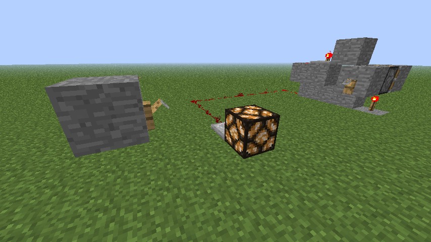 Wireless redstone signal, EVEN through walls! (12w22a) Minecraft Map