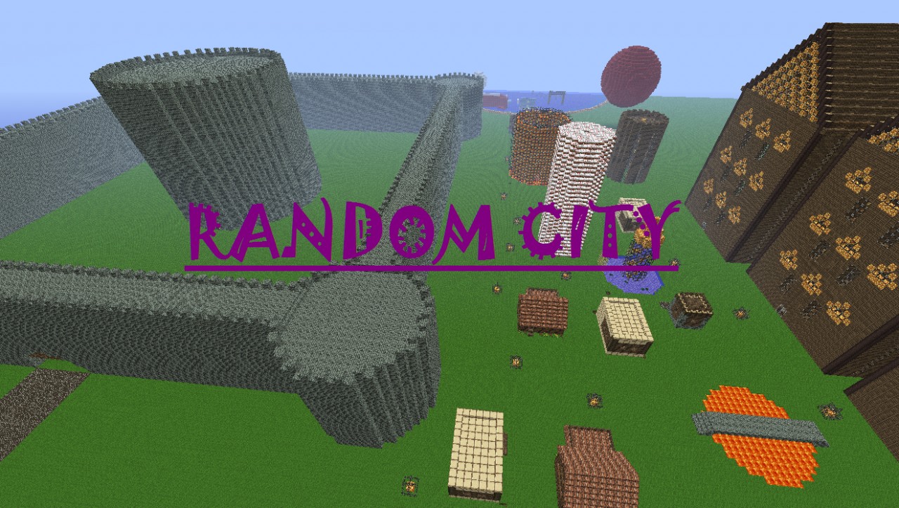 Random city Minecraft Map