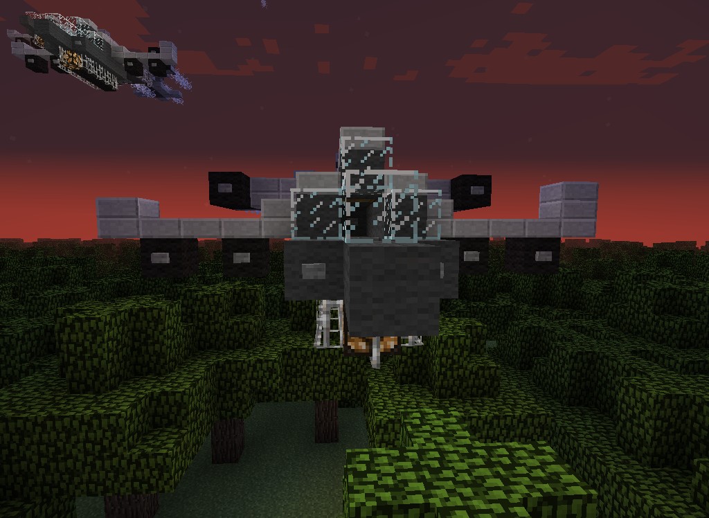 Star Fleet Bombing Unknow Planet Minecraft Map