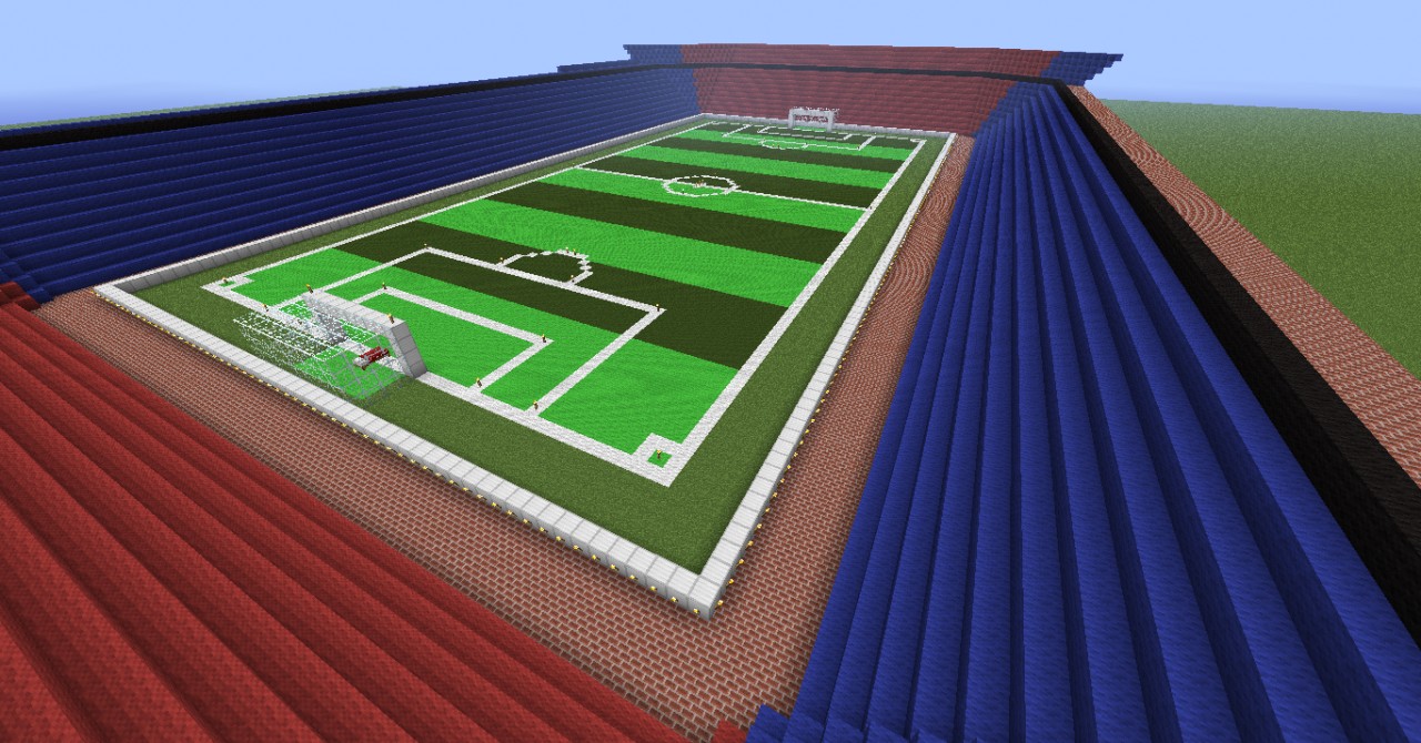 Minecraft Football Stadium Mega Build Minecraft Map