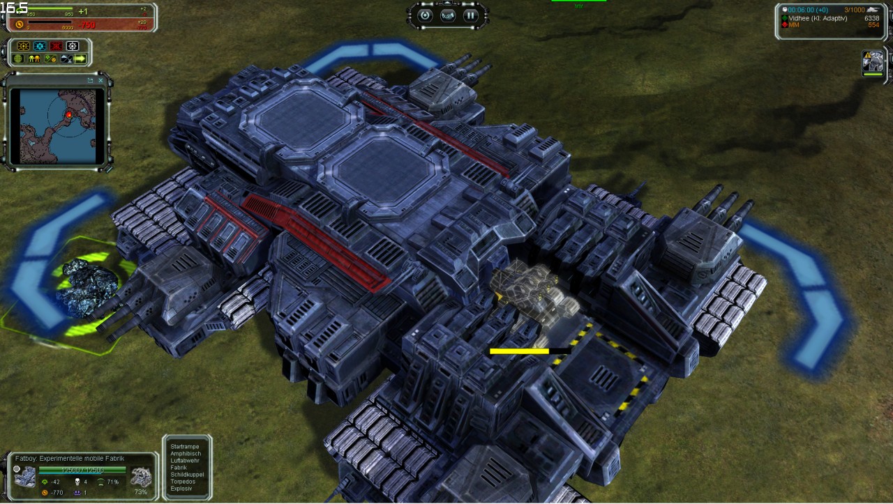 Suprem Commander Fatboy Minecraft Map