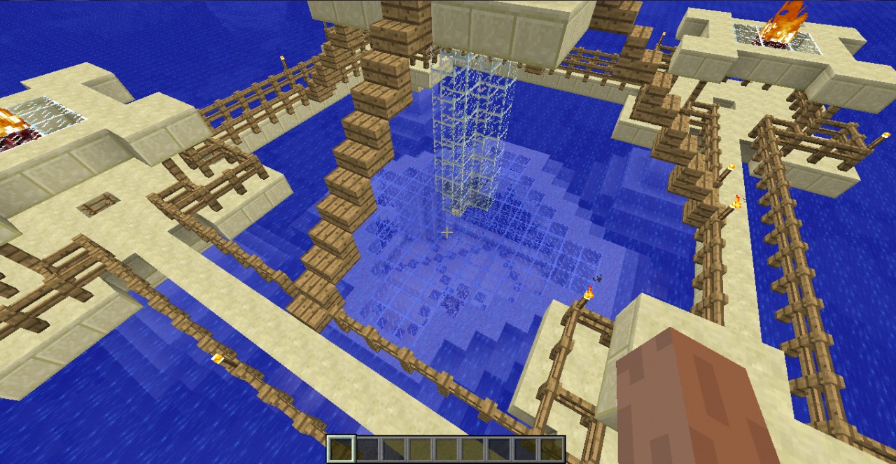 underwater base Minecraft Map