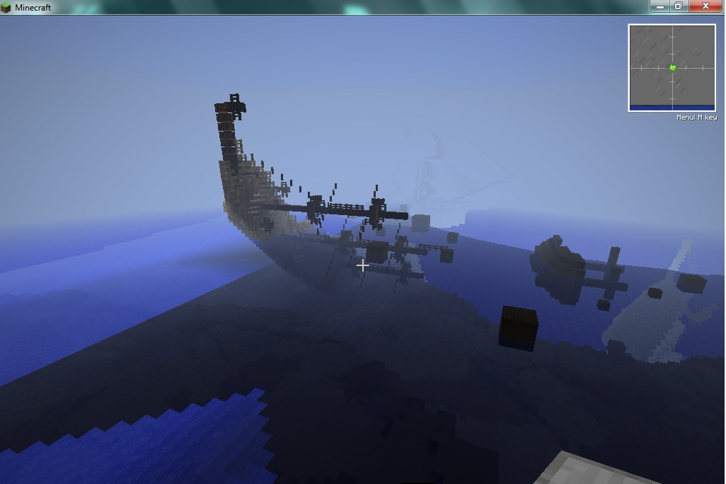 The Island of dead ships Minecraft Map