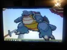 Blastoise Minecraft Map