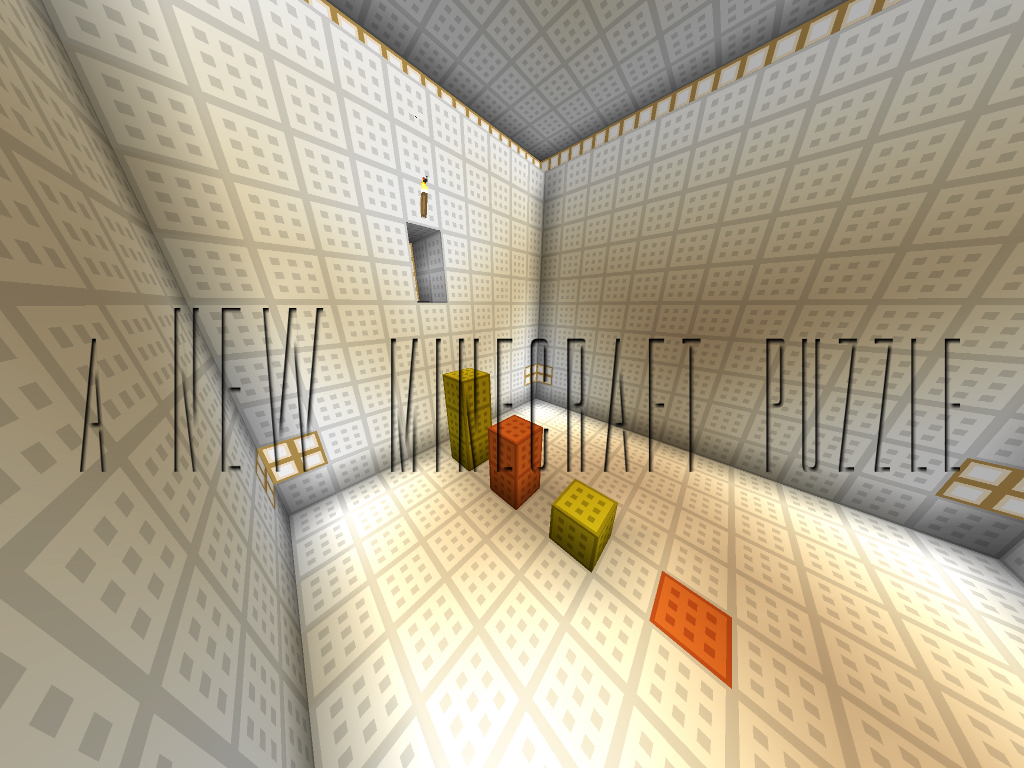 Block It! - A NEW Minecraft Puzzle Game! Minecraft Map