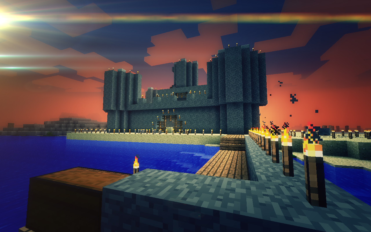 Desert Castle Minecraft Map