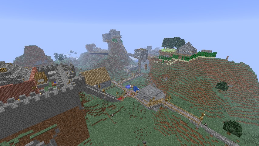 Massive city Minecraft Map