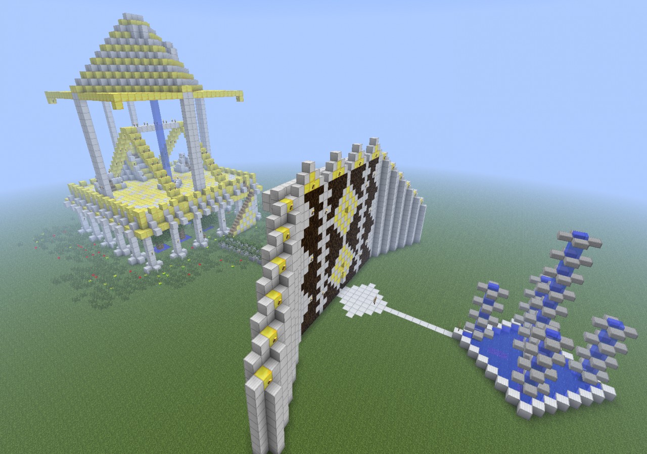 Asgard: Stage #1 (Gate Of Asgard + Temple Of Odin) Minecraft Map