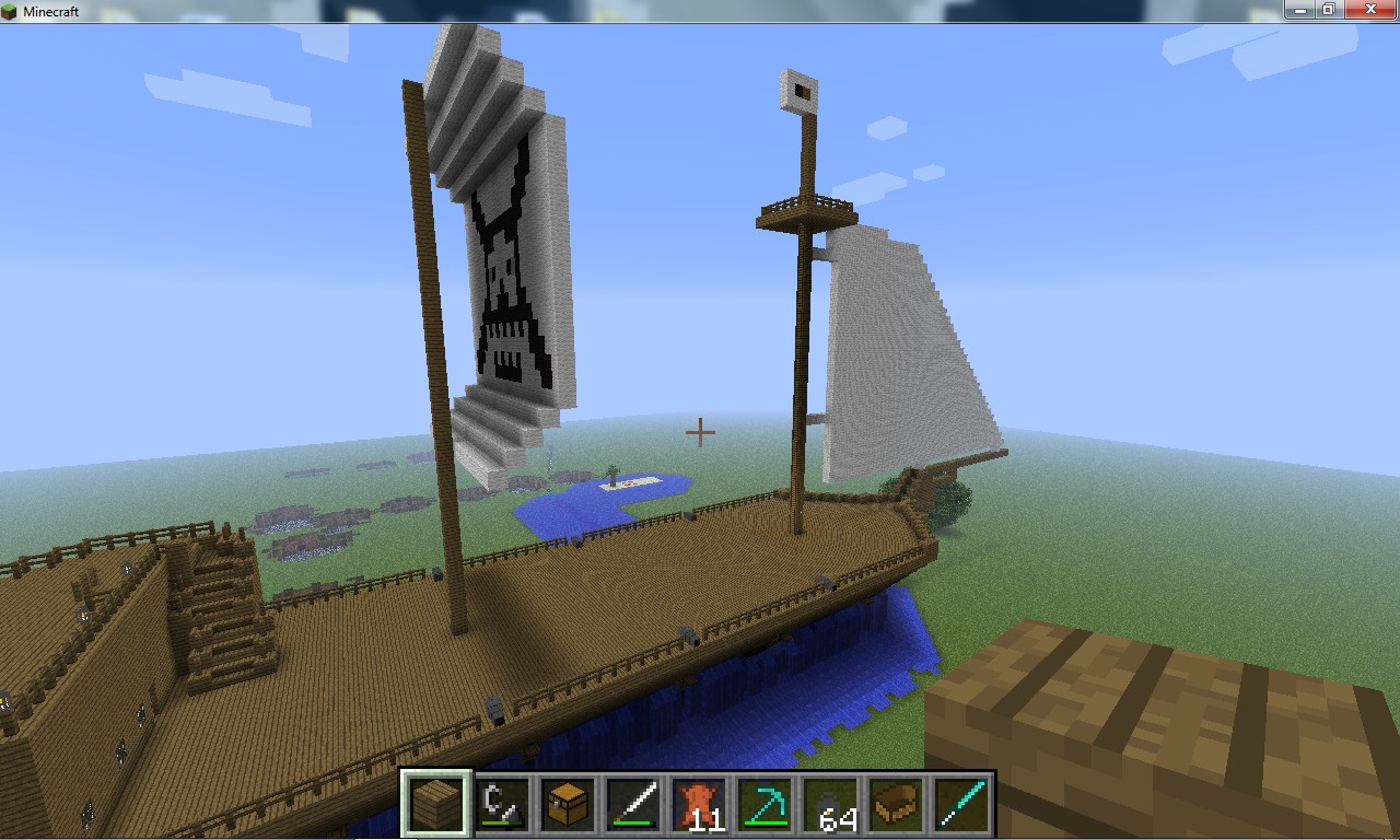 Pirate ship Minecraft Map
