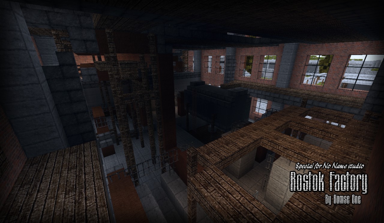 S.T.A.L.K.E.R. - Rostok Factory (1:1) Minecraft Map