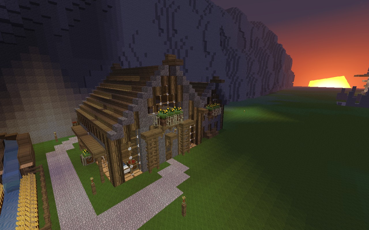 Medieval/Oldern Age House Sample Minecraft Map