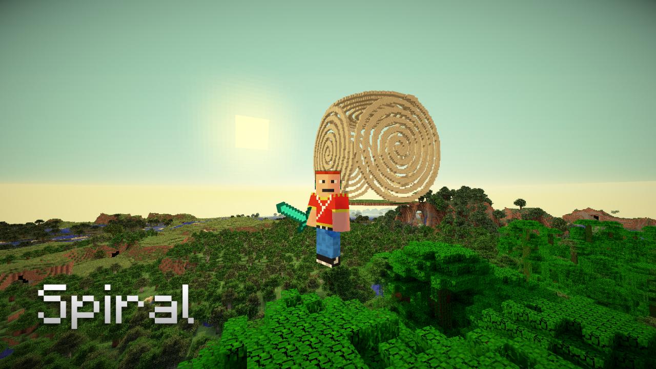 Spiral Arena | iPodmail Minecraft Map