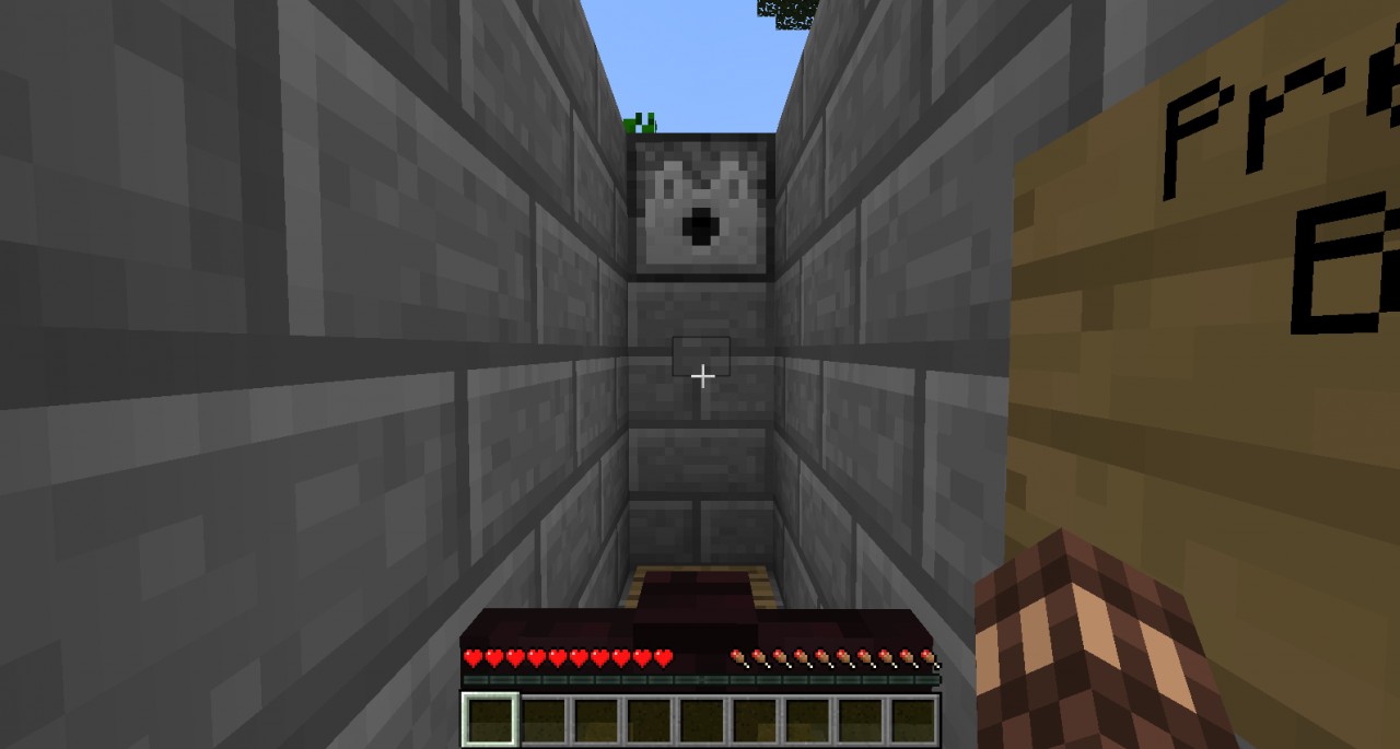 Press the Button Minecraft Map