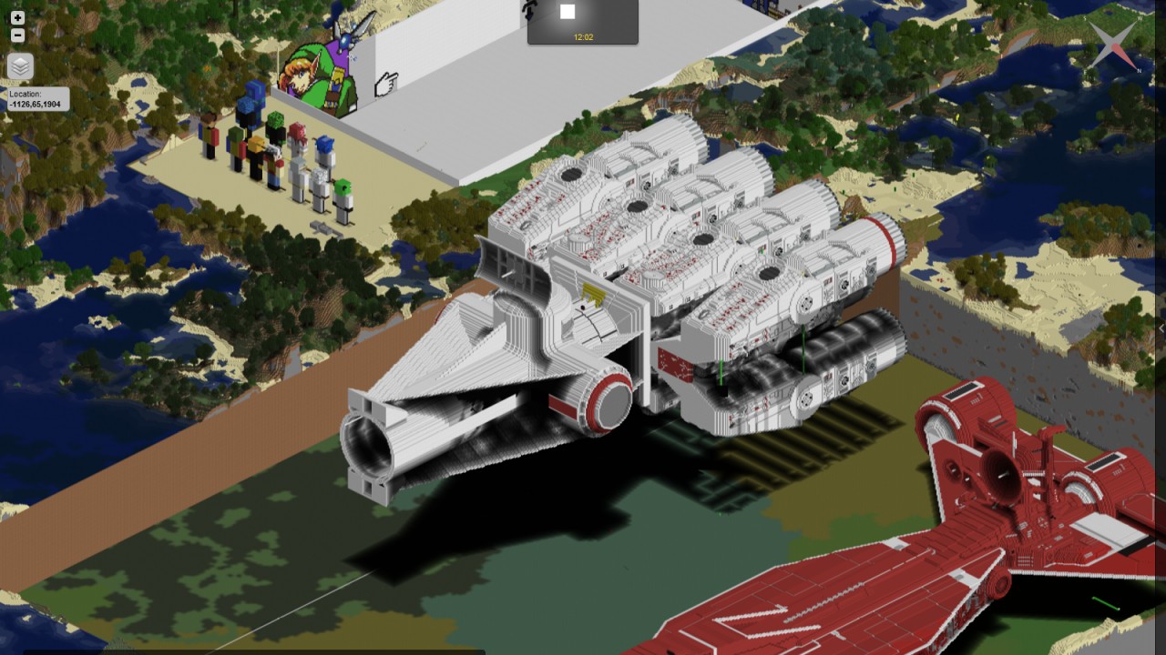 Corellian Corvette 5:1 Scale [WIP] Minecraft Map