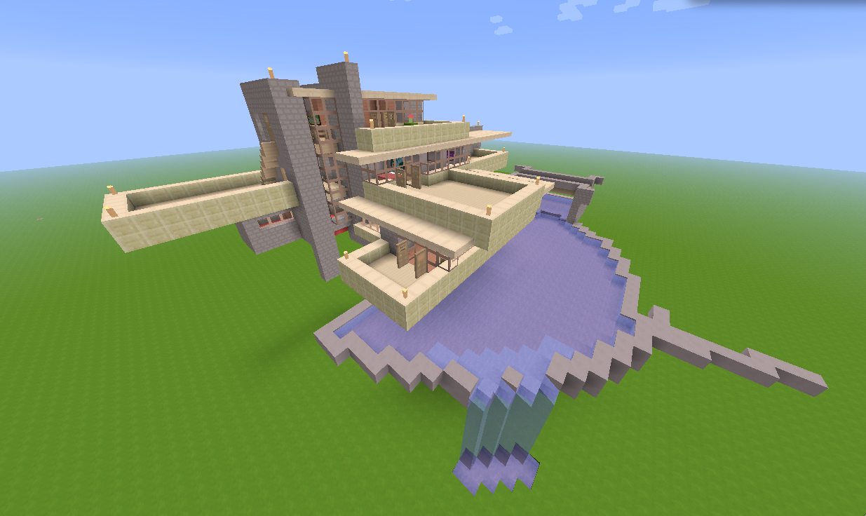 Fallingwater Minecraft Map