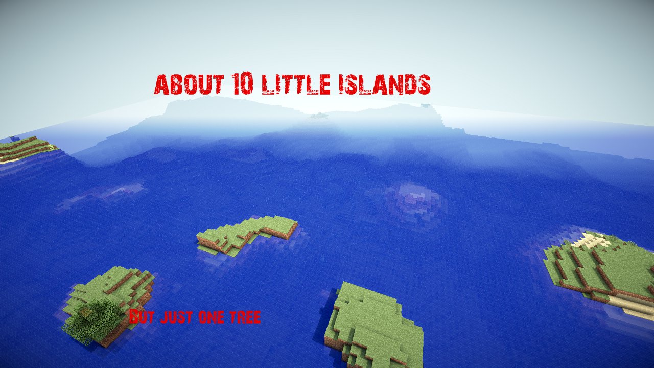 Lonely Islands - Adventure / Survival - Map Minecraft Map
