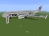 Airbus A321 Minecraft Map