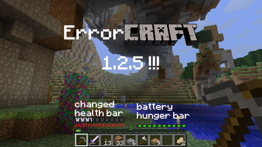 ErrorCraft Minecraft Texture Pack