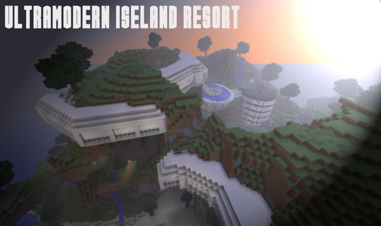 Ultramodern Island Resort Minecraft Map