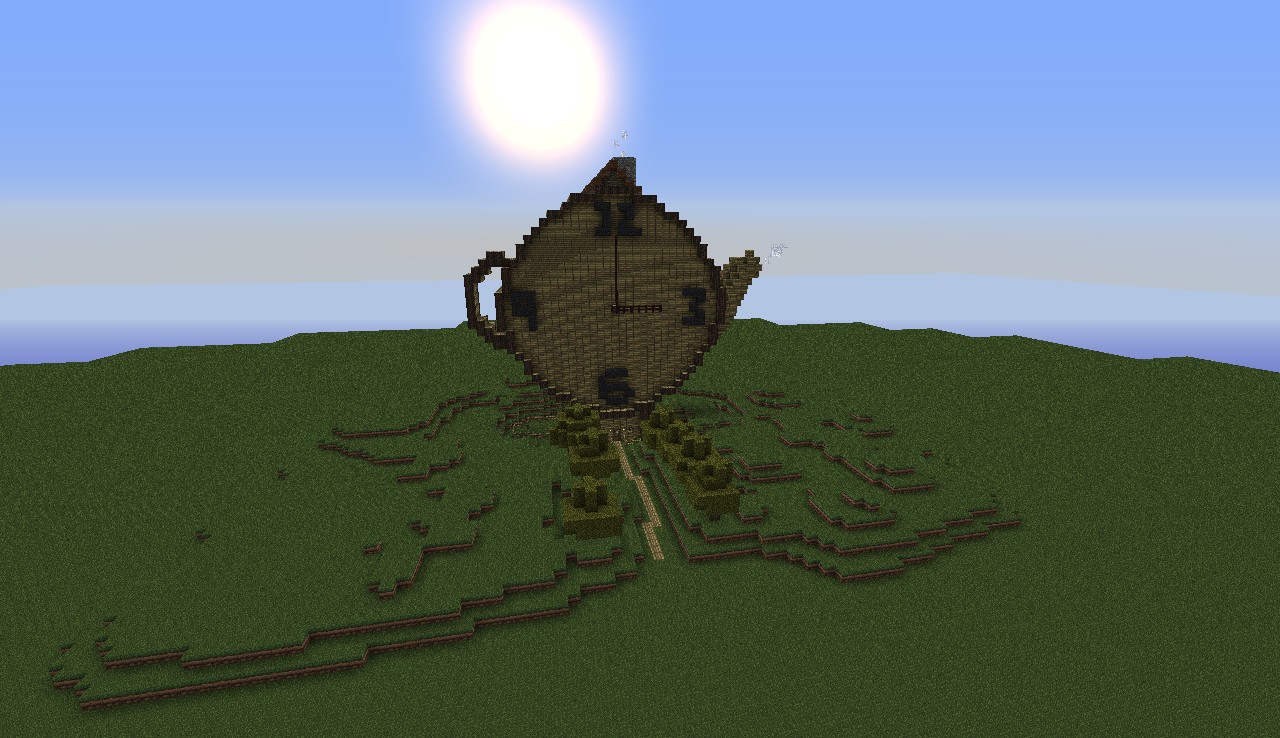 The Clock house Minecraft Map