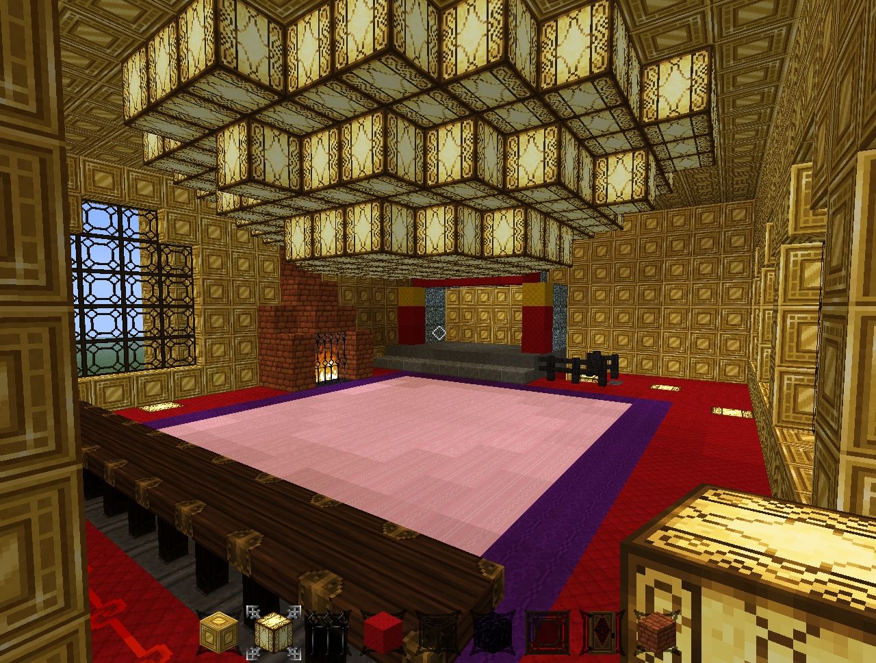 Awesome Golden palace Minecraft Map