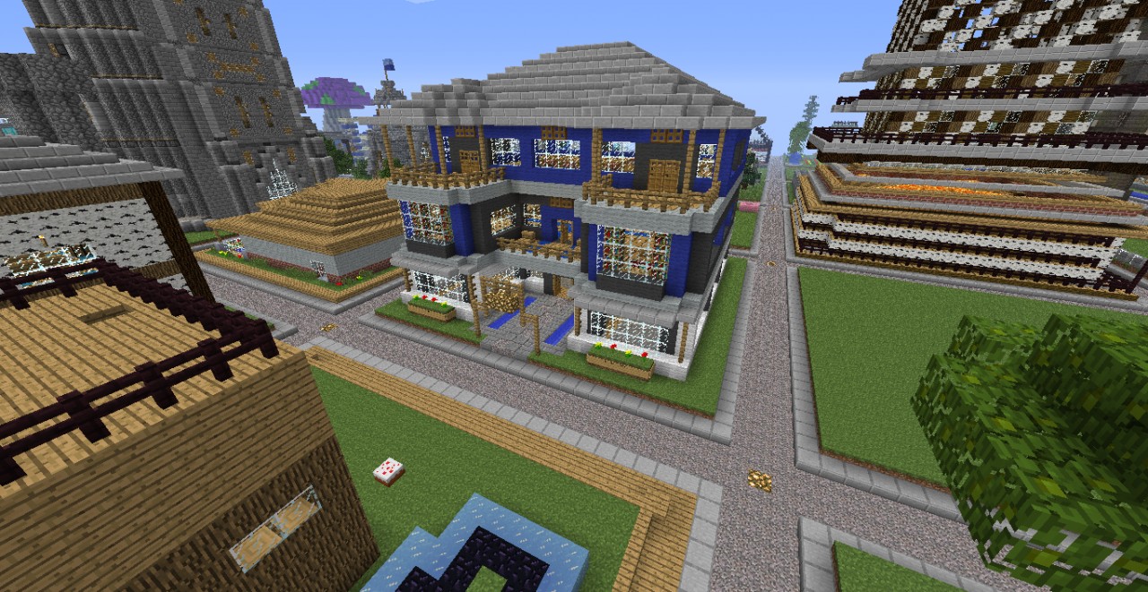 my plot on serenity USA server Minecraft Map