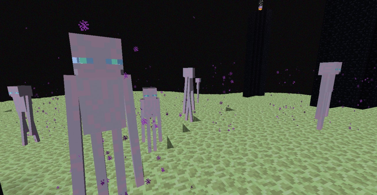 Pink Mobs and More Minecraft Texture Pack