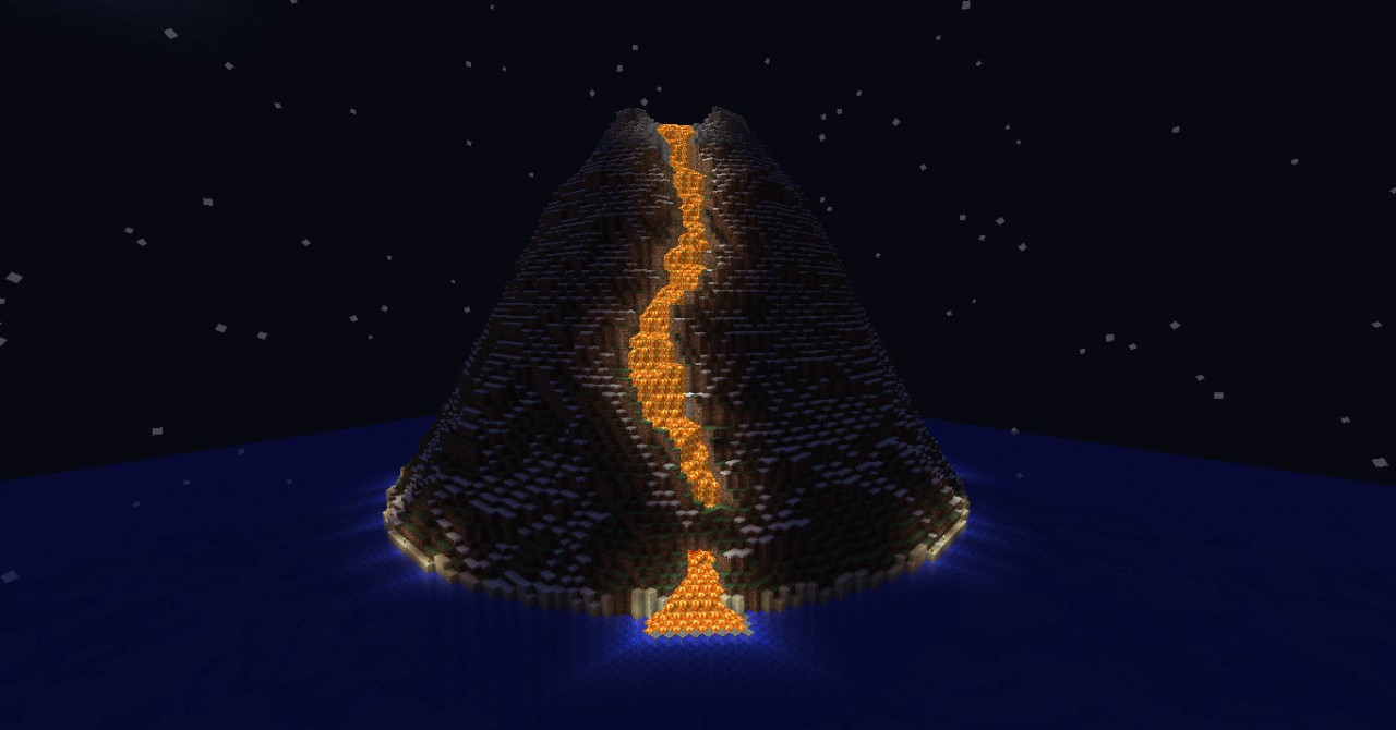 Volcano Of Secrets Minecraft Map