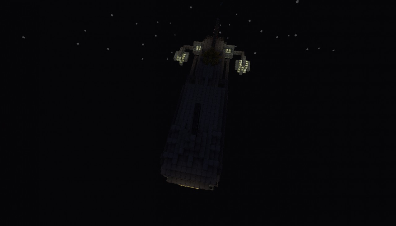 Experimental Mobile Rail Gun Minecraft Map