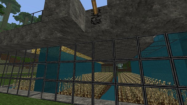 Industrial Wheat Harvester Minecraft Map