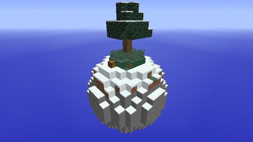 Sky Sphere Survival!!!! Minecraft Map