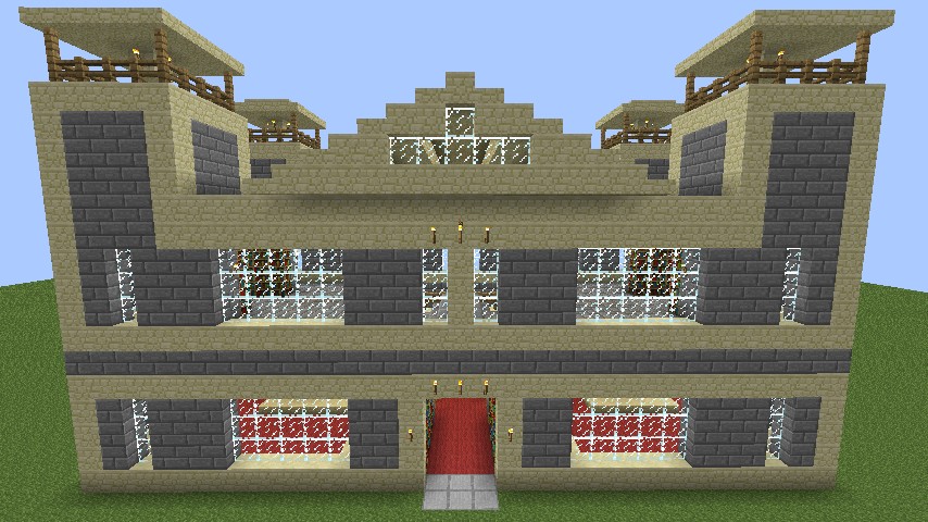 Spawn House for Servers. Minecraft Map