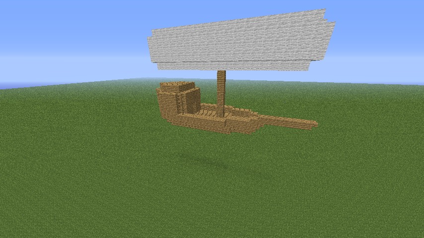 Simple Airship Minecraft Map