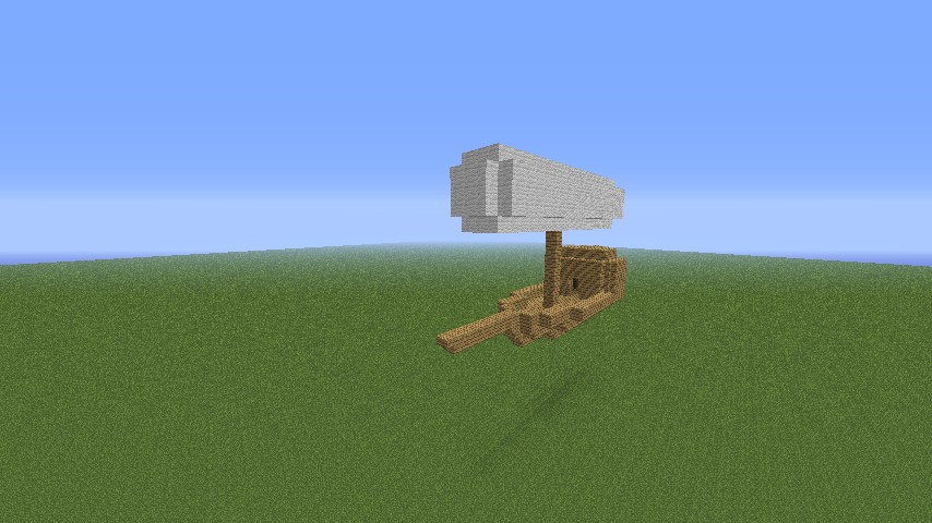 Simple Airship Minecraft Map