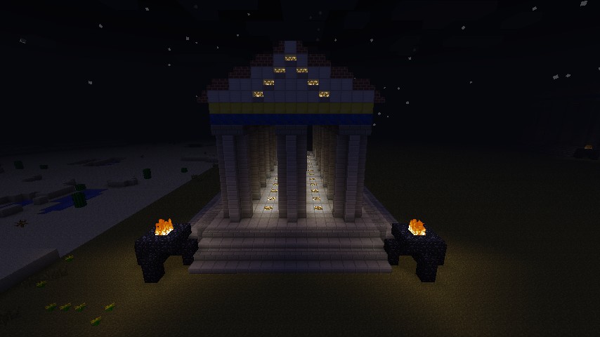 Ancient Temple Of Hera(Single Building)(Olympia) Minecraft Map