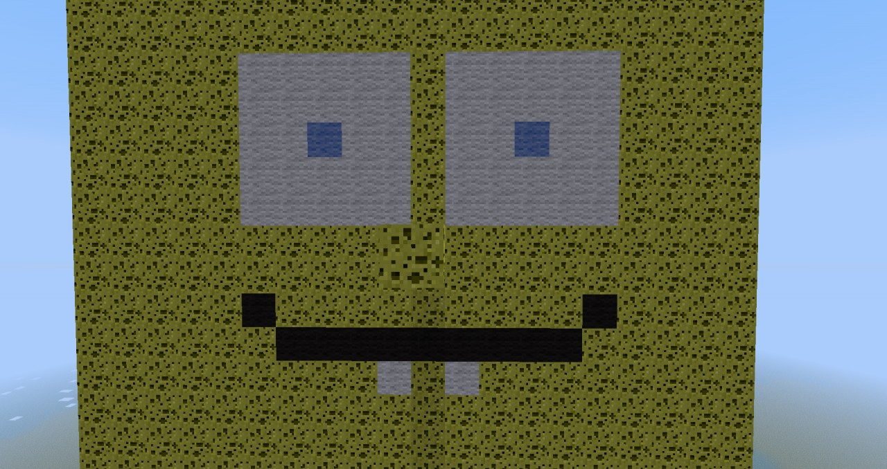 Giant Spongebob ! Minecraft Map