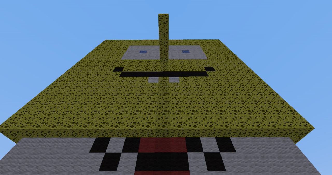 Giant Spongebob ! Minecraft Map
