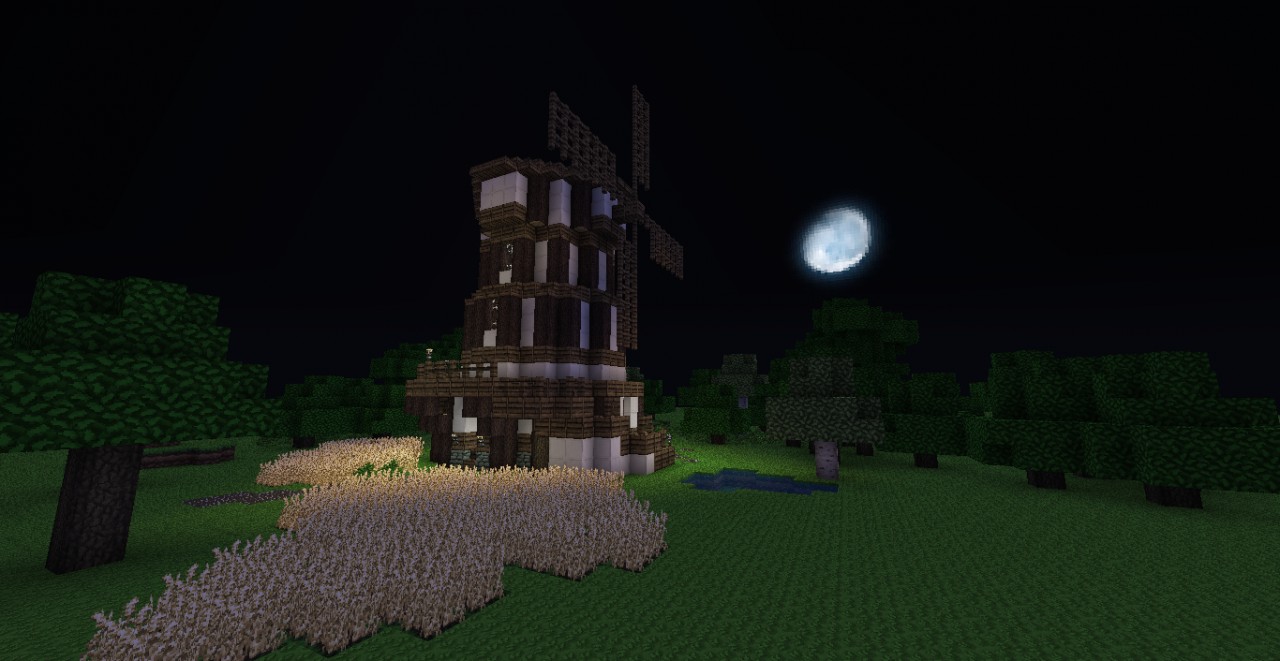 Medieval Mill Minecraft Map
