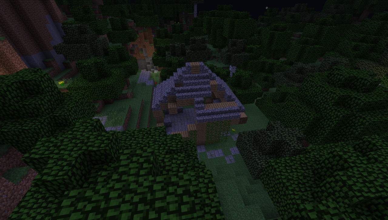 Fall Temple Minecraft Map