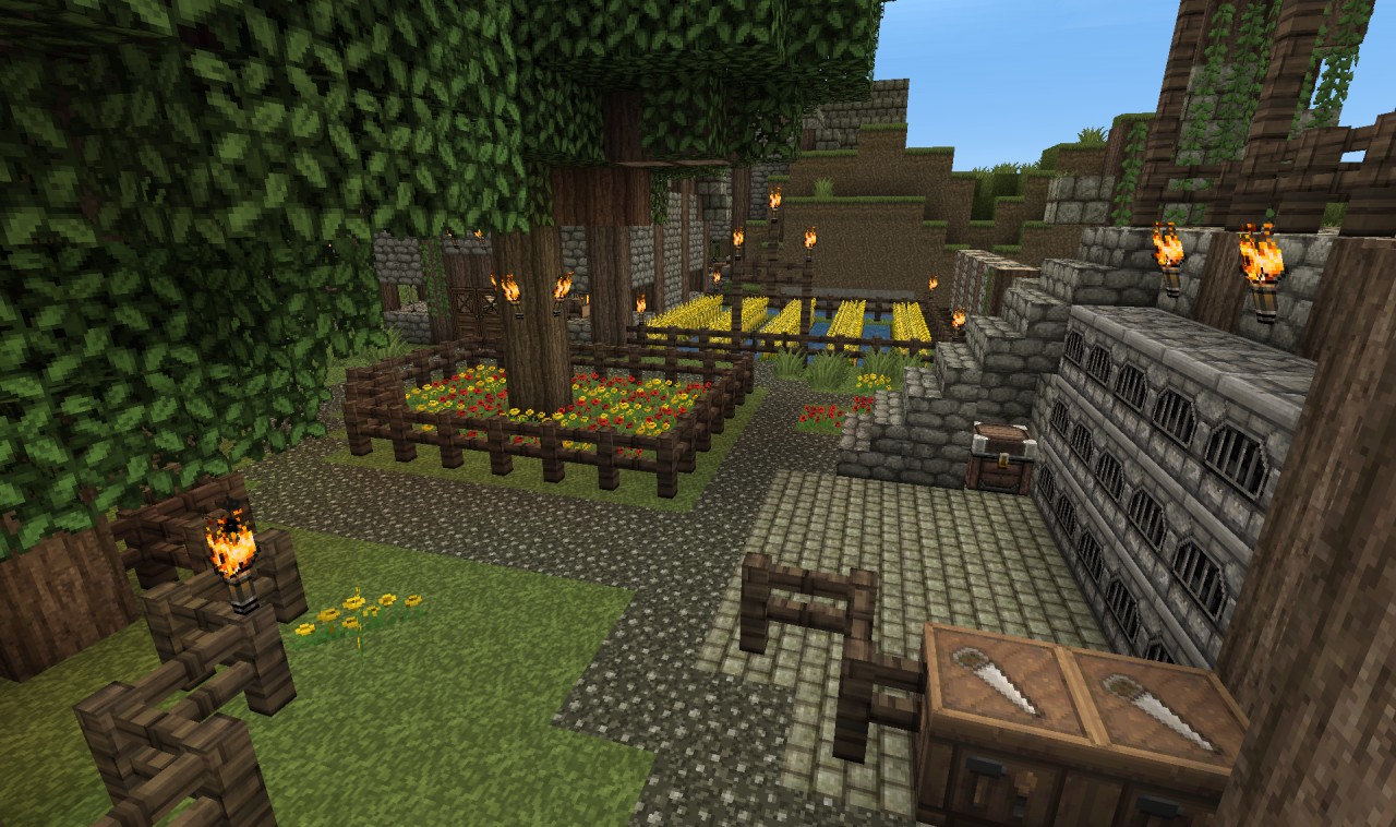 Woodsong Village(Medieval Series) Minecraft Map