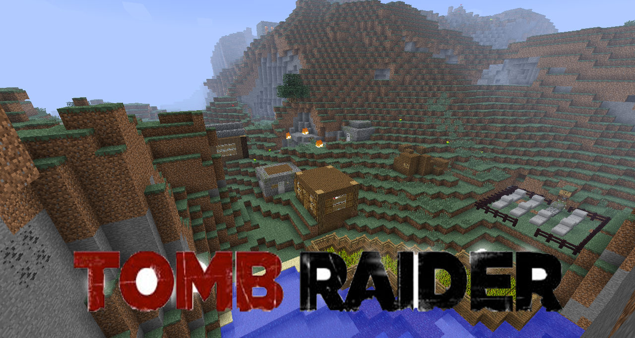 Tomb Raider-The Lost Artifact (Adventure Mode) Minecraft Map