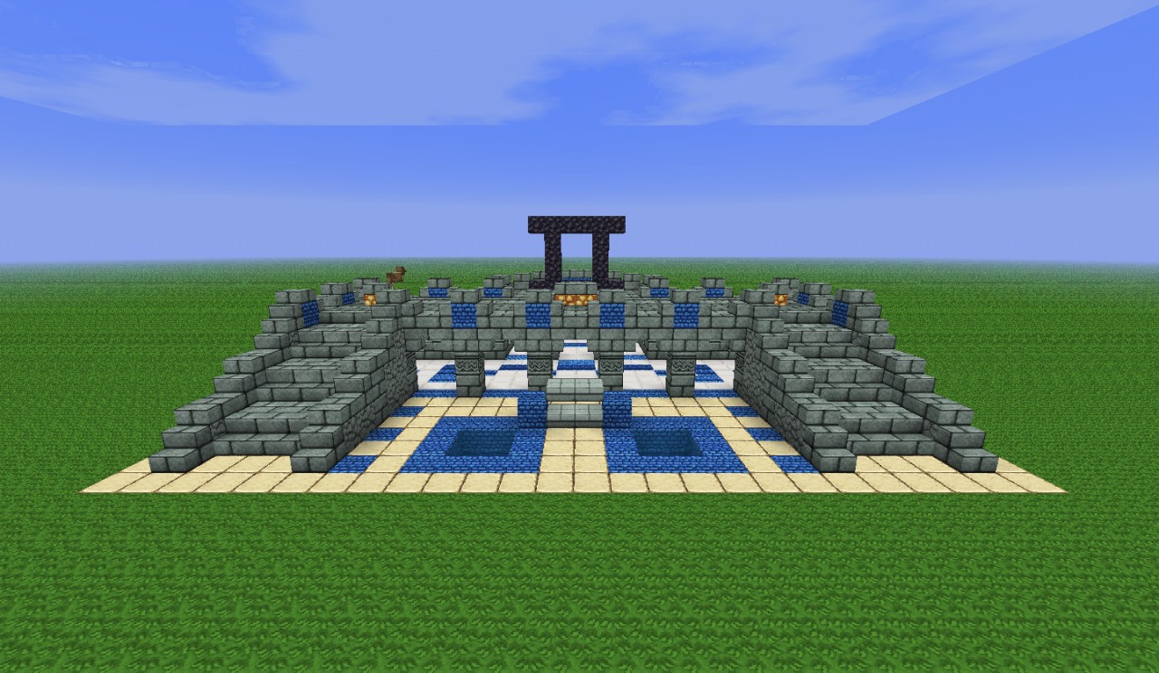 Mini Temple/Portal Minecraft Map