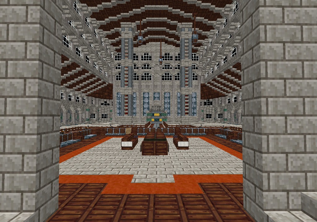 A Large Bank Minecraft Map